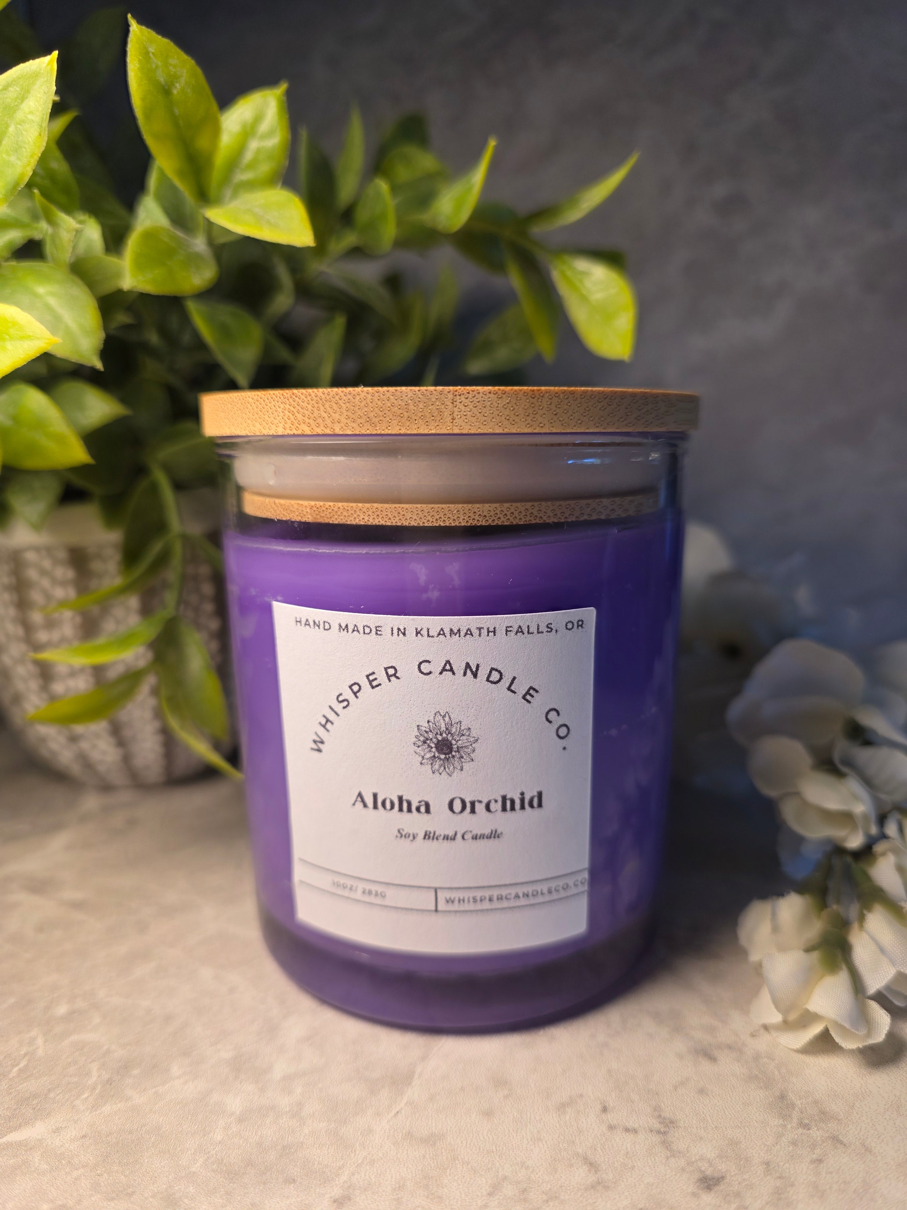 Aloha orchid – Whisper Candle Co.